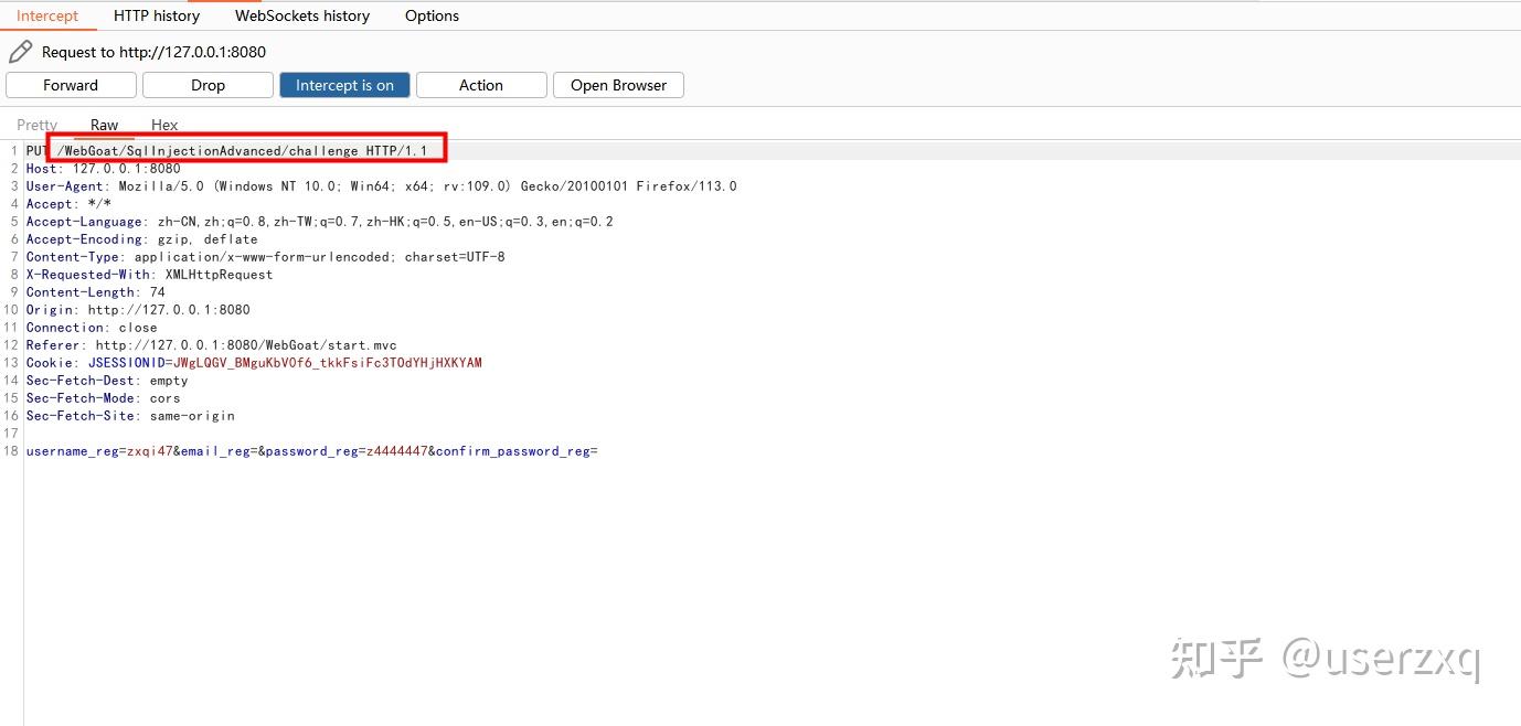 webgoat(2023部分题解) - 知乎