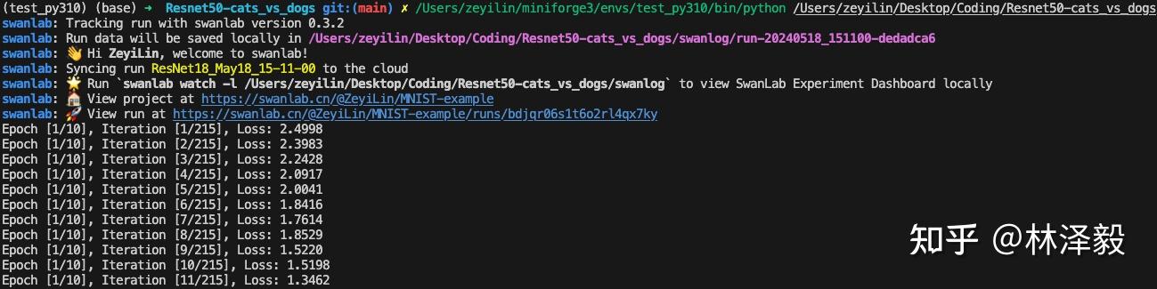 PyTorch MNIST手写体识别：SwanLab可视化训练 - 知乎