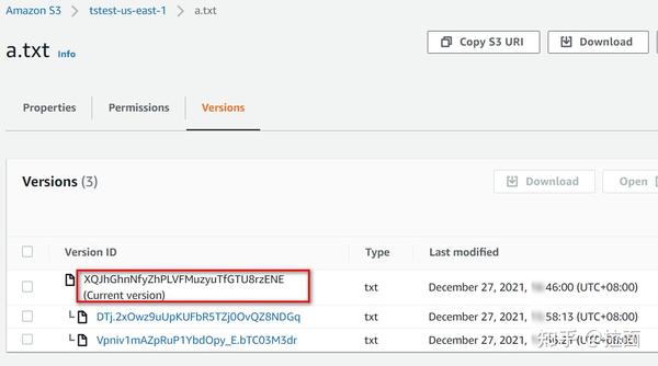 AWS S3 常用命令及 versioning - 知乎