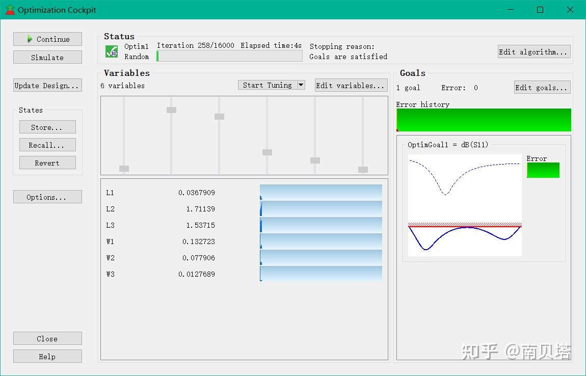 在ADS中使用OPTIM优化设计 - 知乎