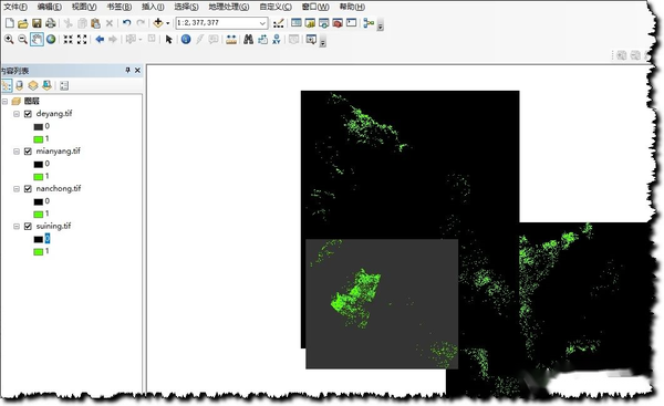 ArcGIS如何把多个tif影像合成一个tif影像，具体过程看这里 - 知乎