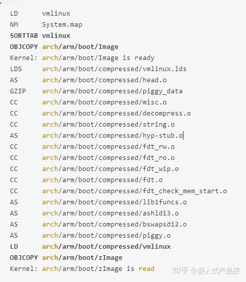 linux 内核映像差异介绍：vmlinux、zImage、zbImage、image、uImage等 - 知乎