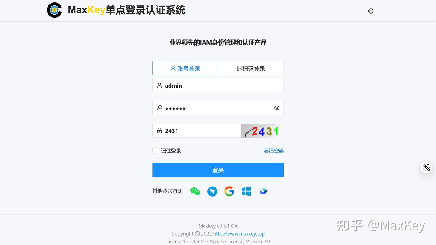 MaxKey 单点登录认证系统 v3.5.3GA 发布 - 知乎