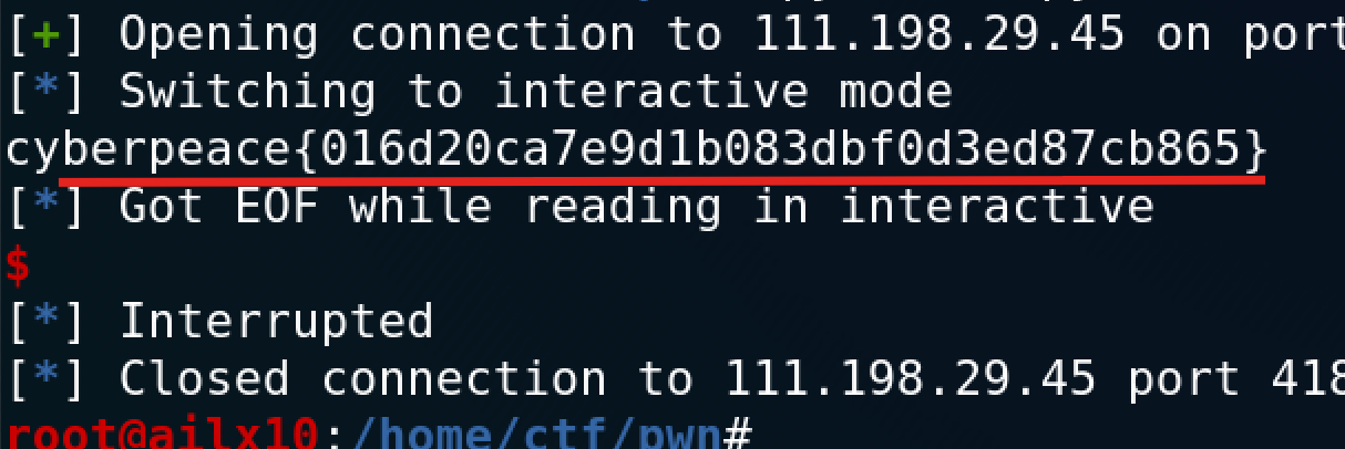 攻防世界XCTF-Pwn入门11题解题报告 - 知乎