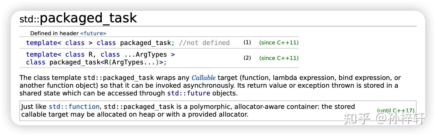 std::packaged_task 源码级详解 - 知乎