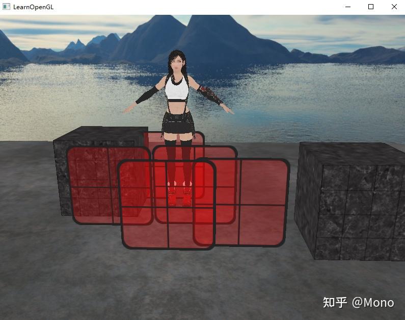 LearnOpenGL 高级OpenGL 半透明材质 - 知乎