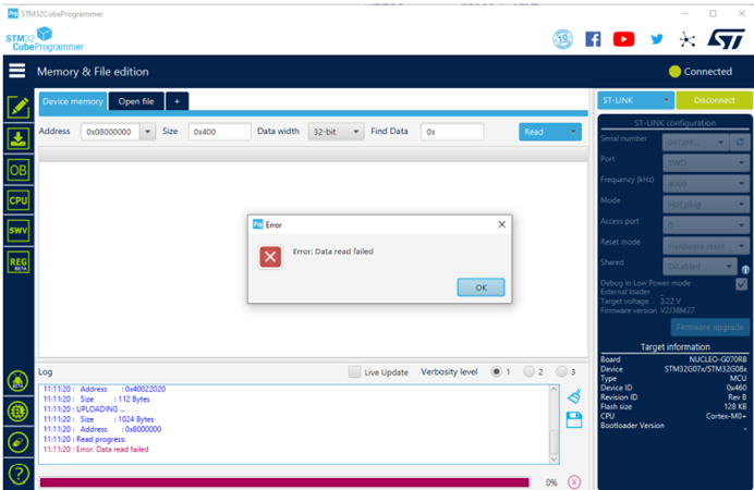 使用STM32G0如何避免芯片锁死 - 知乎