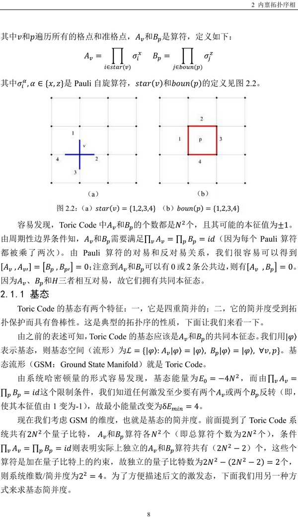 拓扑序和拓扑相的分类2.1：Toric Code - 知乎