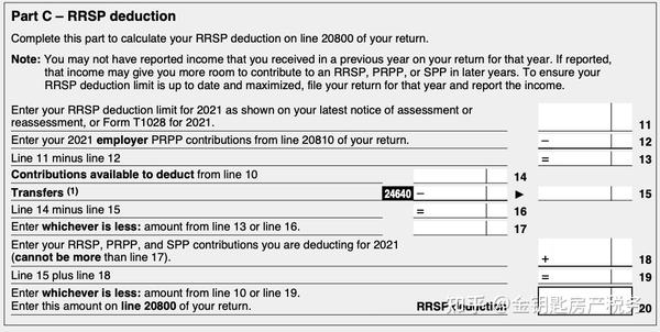 加拿大RRSP附表7的使用 - 知乎