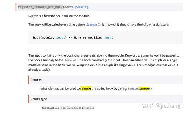 Pytorch hook机制运用 - 知乎