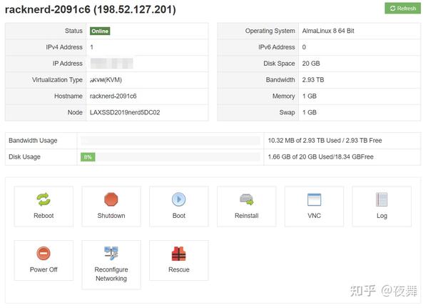 RackNerd VPS管理 - 知乎