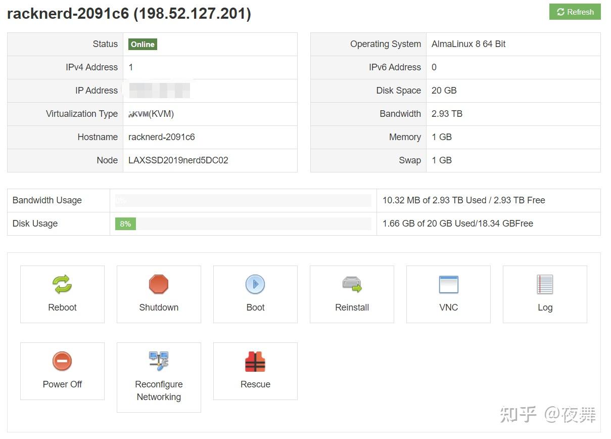 RackNerd VPS管理 - 知乎