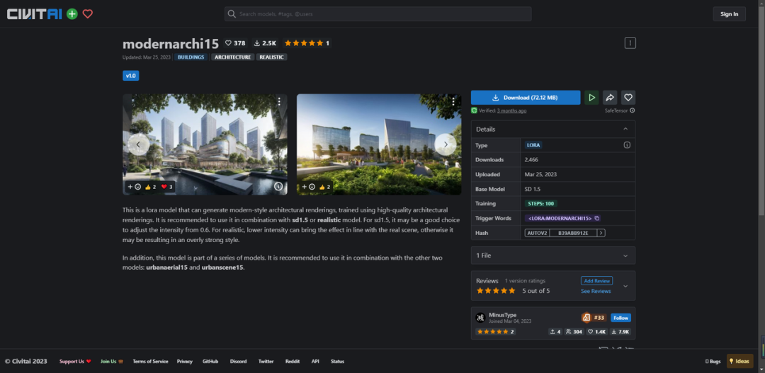 StableDiffusion | 10个建筑室内Ai大模型推荐盘点，超好用！ - 知乎