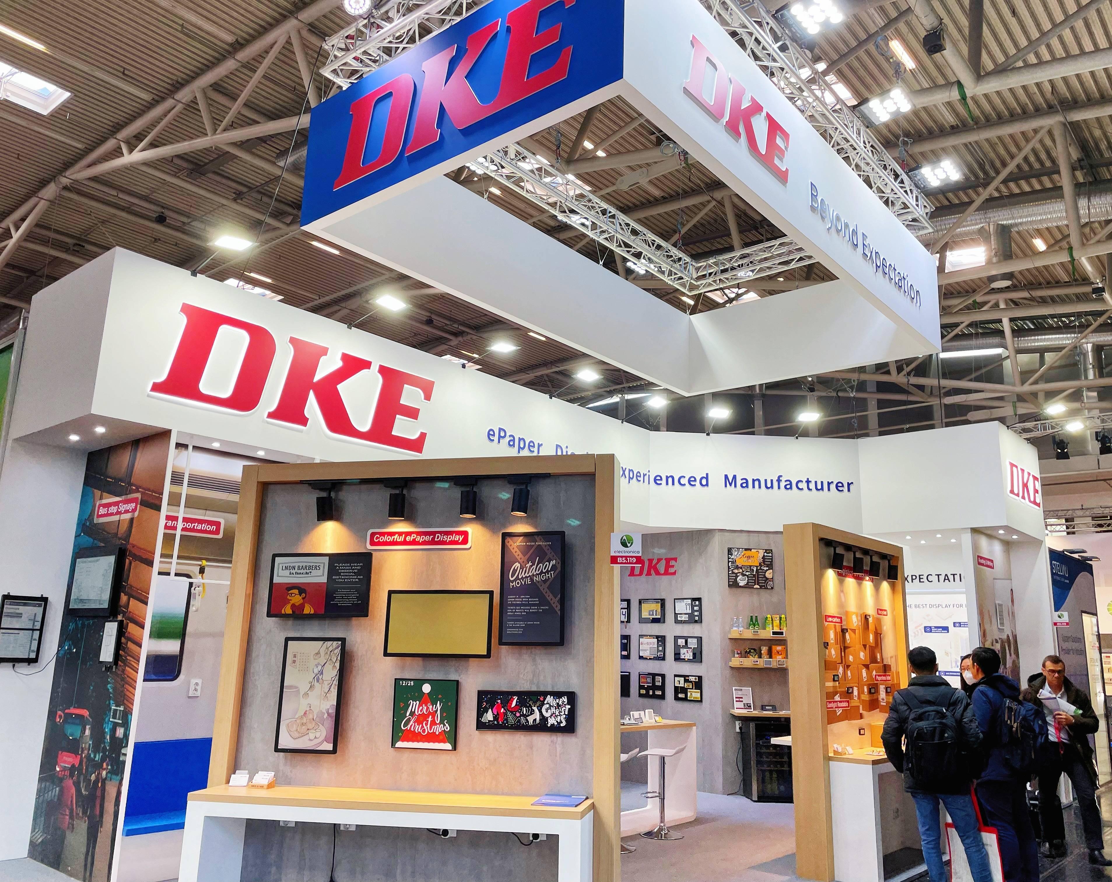 DKE东方科脉亮相Electronica2022—电子纸多元应用加速产业绿色可持续发展 - 知乎