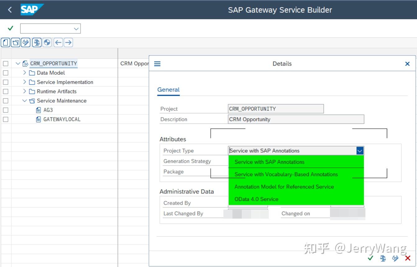 SAP Gateway Service Builder 里 Project 的概念 - 知乎