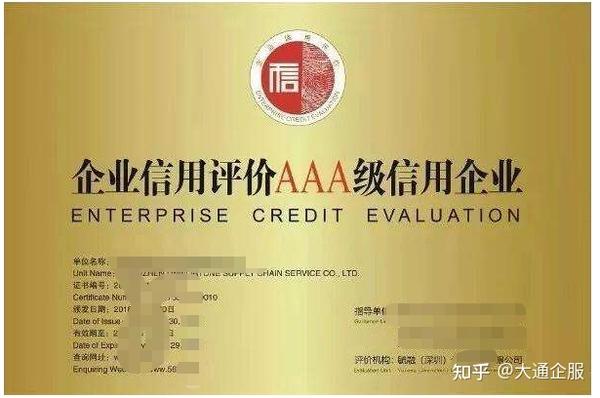企业做AAA认证有什么好处？ - 知乎