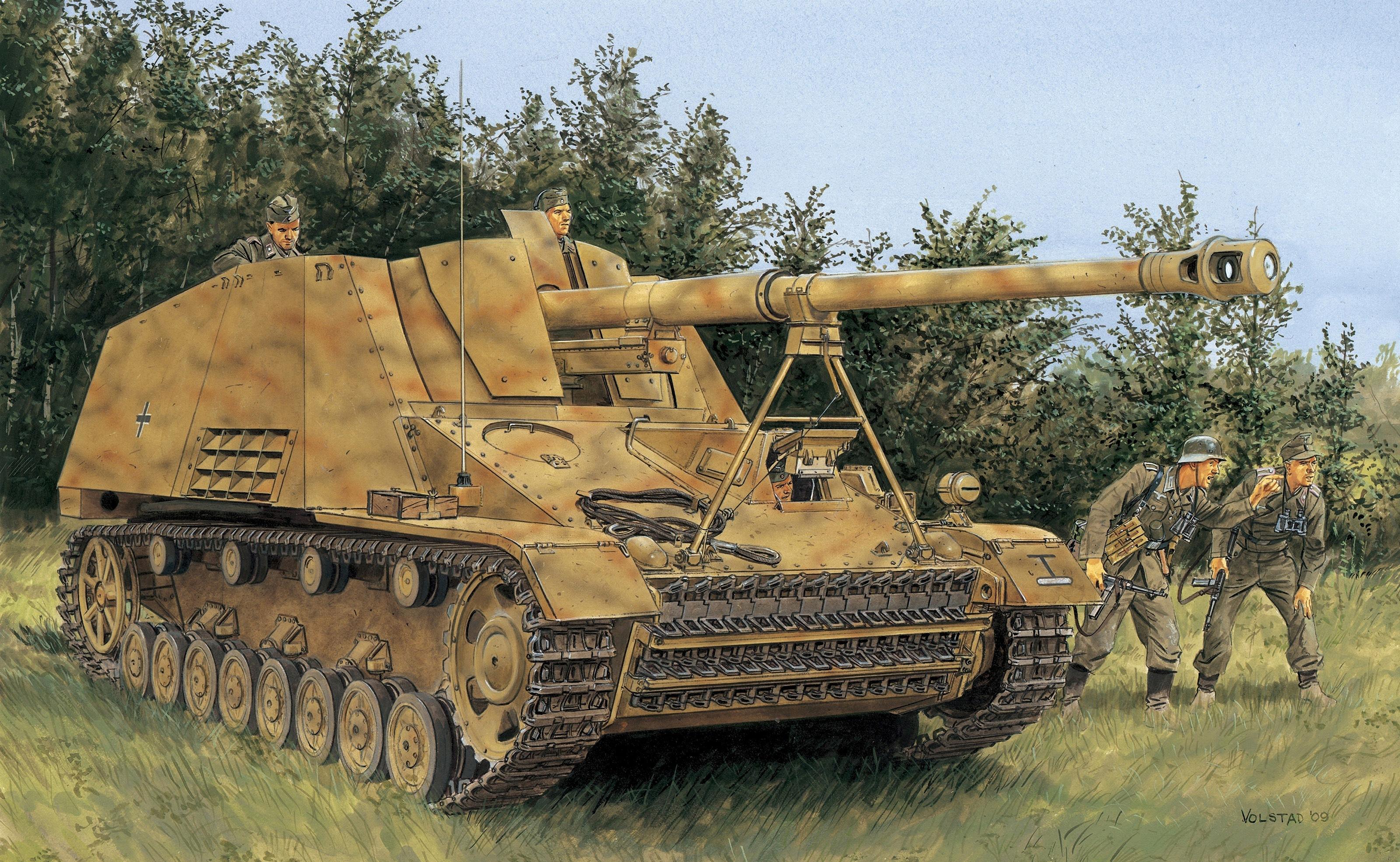 "Hornisse / Nashorn" 坦克歼击连——KStN 1148b（1943.11.1） - 知乎