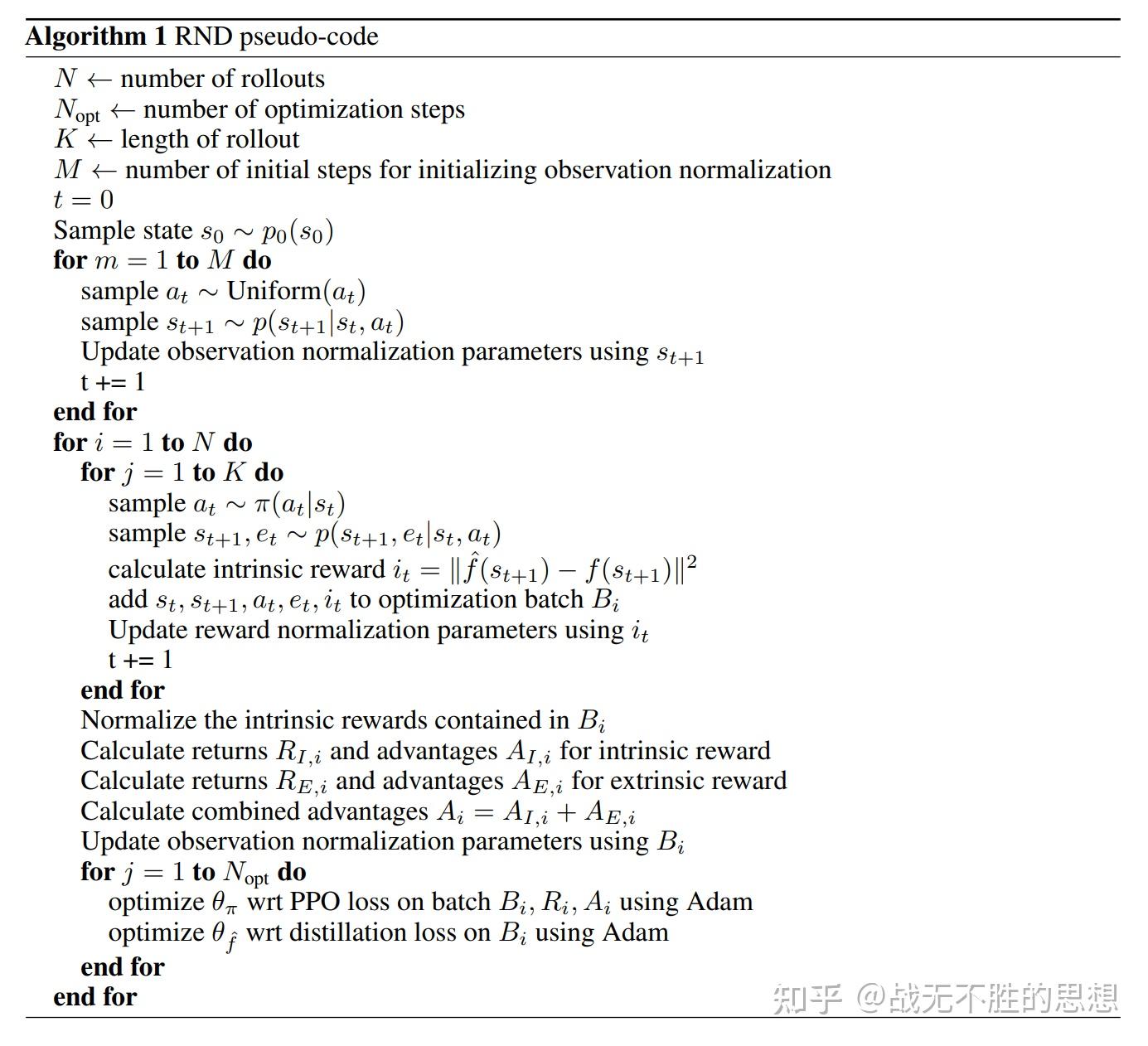 强化学习·探索【RND方法】EXPLORATION BY RANDOM NETWORK DISTILLATION - 知乎