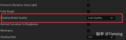 【UE5】材质和ShadingModel的平台分级及预览 - 知乎