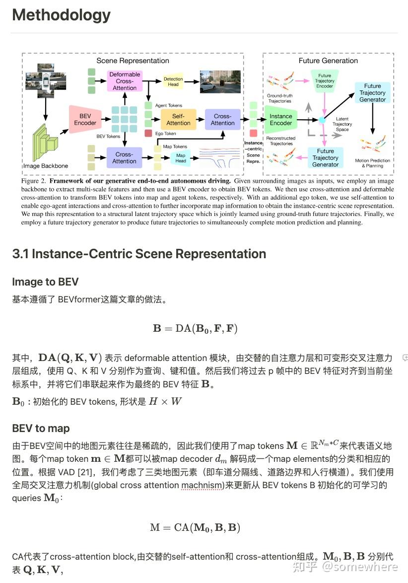 （E2E论文阅读）GenAD：Generative End-to-End Autonomous Driving - 知乎