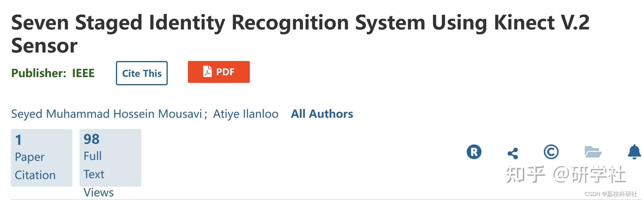 【身份识别】使用Kinect传感器的七阶段身份识别系统（Matlab代码实现） - 知乎