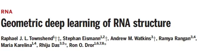 Science | RNA结构的深度学习（2） - 知乎