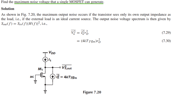 Noise (Razavi Chap7.2) 模拟集成电路中的噪声 - 知乎