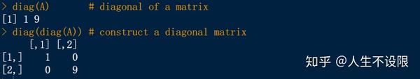 R语言中的矩阵运算 - 知乎
