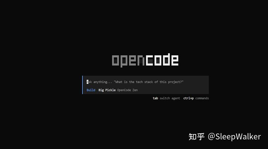 OpenCode安装和使用 - 知乎