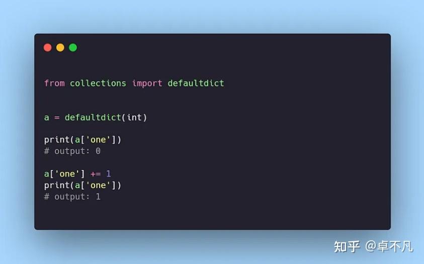 Python字典六种类型概述 - 知乎