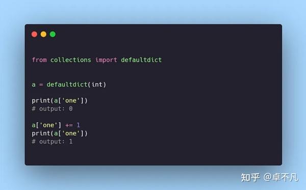 Python字典六种类型概述 - 知乎