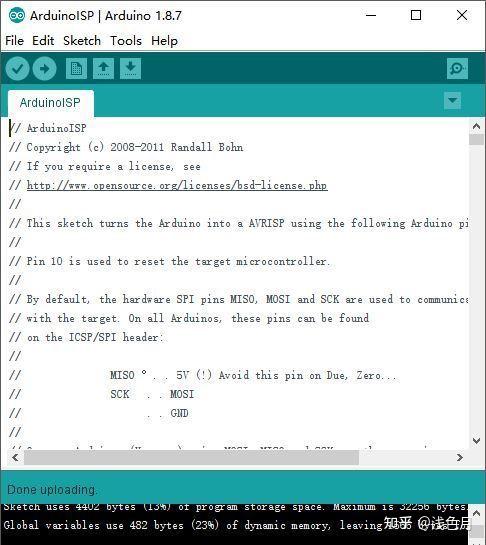 Arduino充当ISP烧录器修复Arduino记录 - 知乎