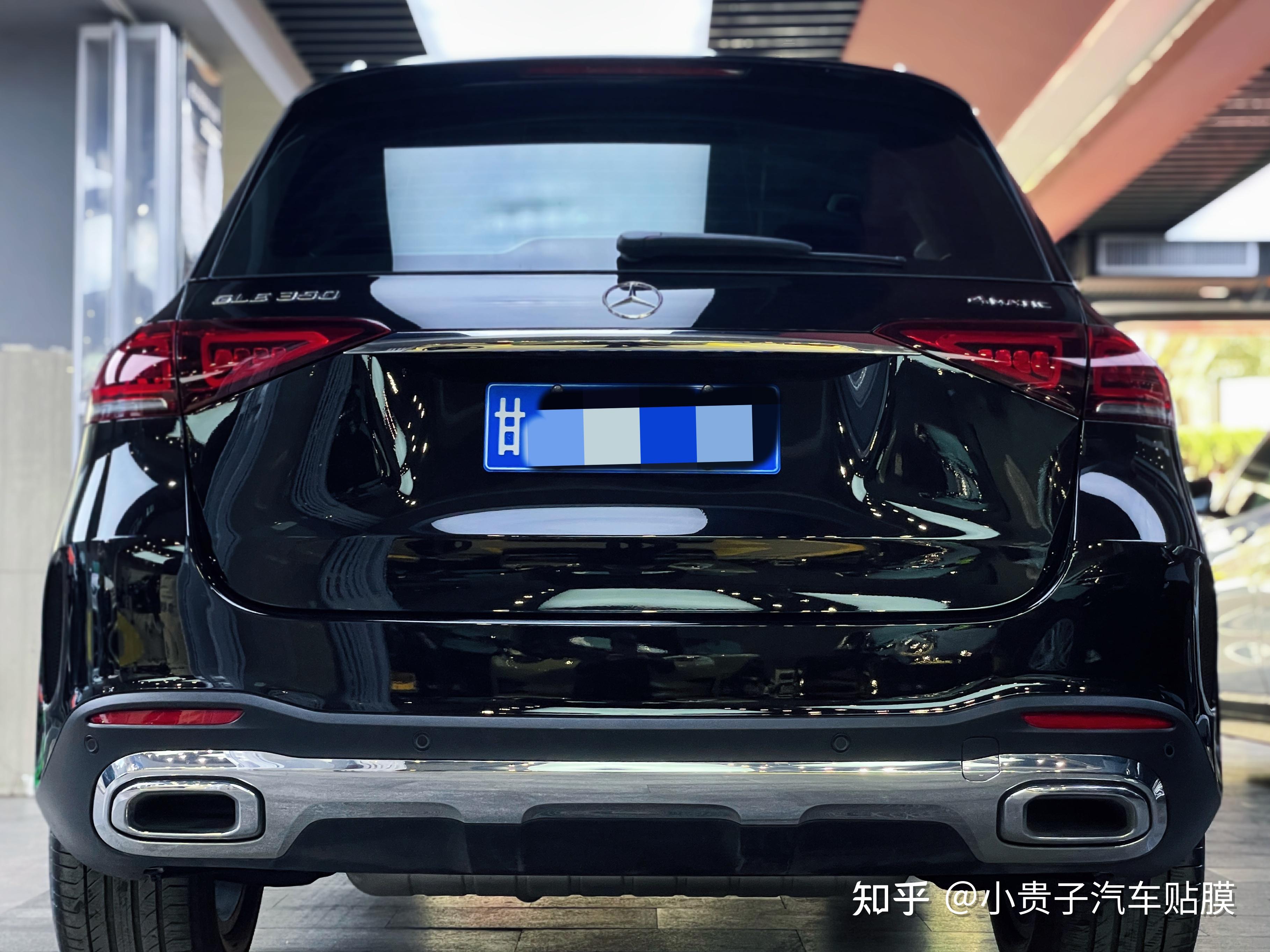 奔驰GLE350贴进口STEK10mil厚度亮光隐形车衣 - 知乎