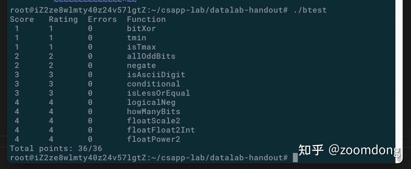 CSAPP LAB1—DataLab 题解 - 知乎