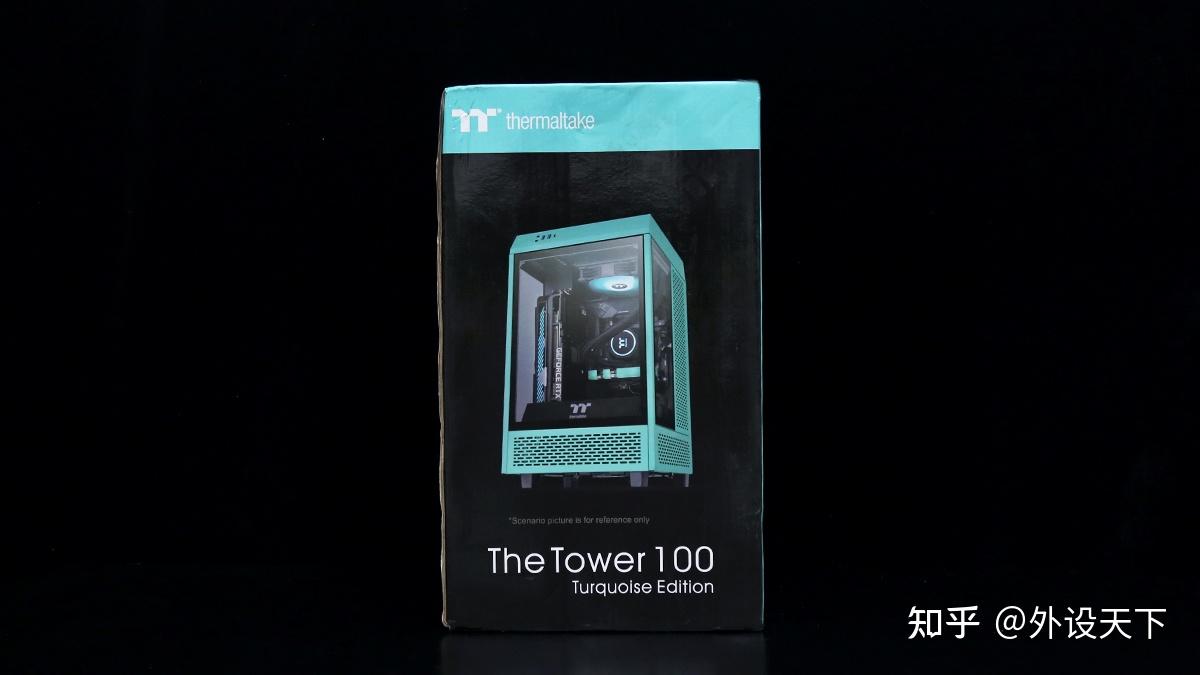 TT The Tower 100机箱评测：多彩外观的硬件展示箱