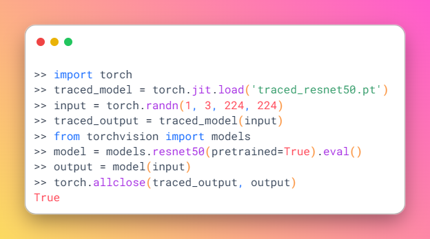 pytorch怎么使用c++调用部署模型？