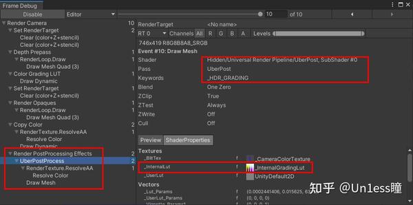 unity ColorGrade后处理与SP LUT的同步探索 - 知乎