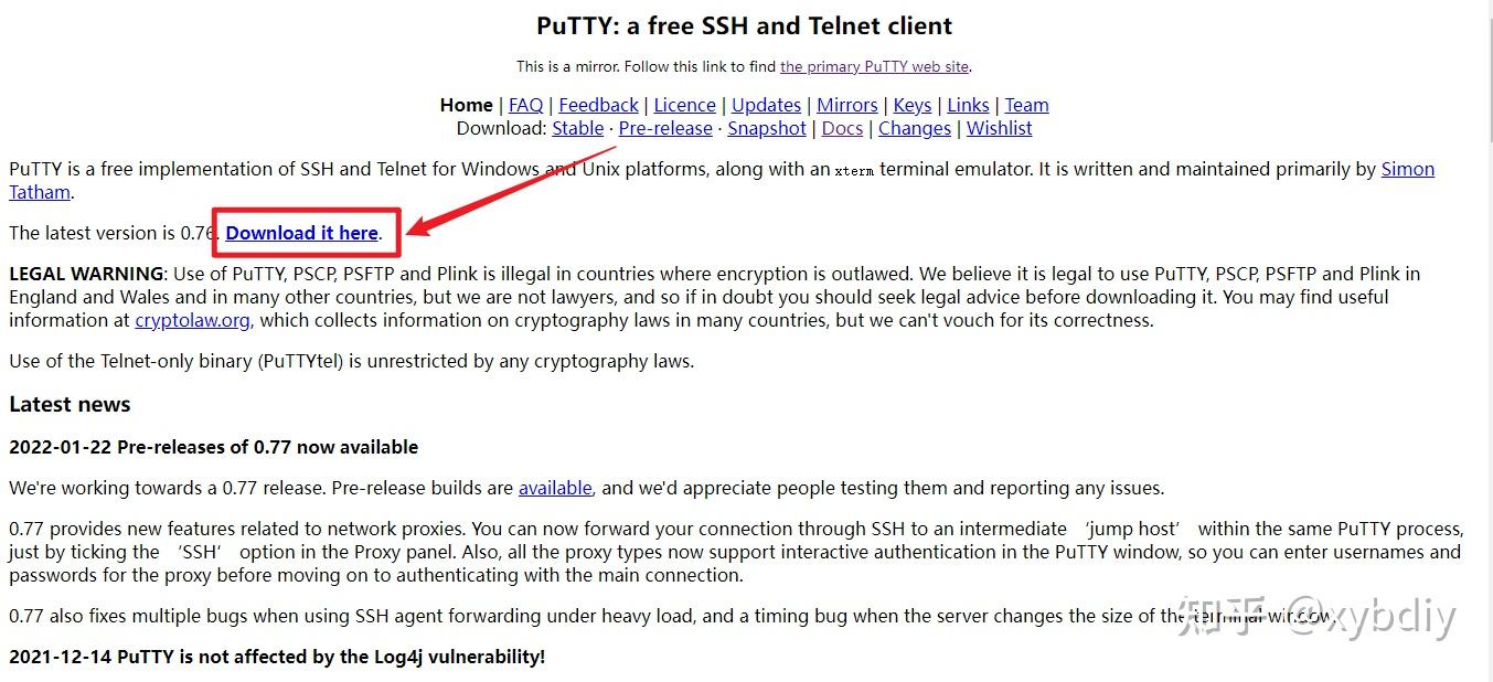 【PuTTY】一个免费的SSH和Telnet客户端 - 知乎