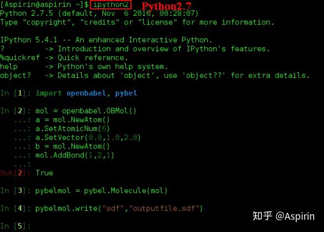 基于Python的OpenBabel 2.4.1实战（1） - 知乎