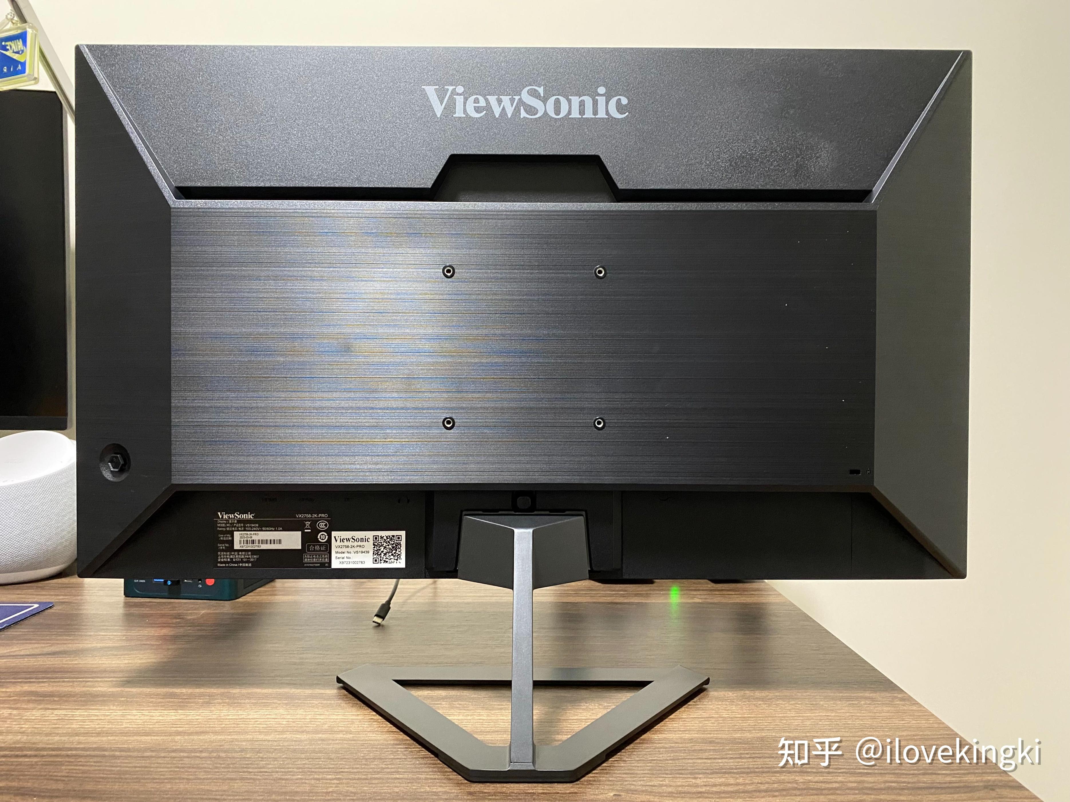 2K高刷电竞显示器——优派VX2758-2K-PRO - 知乎
