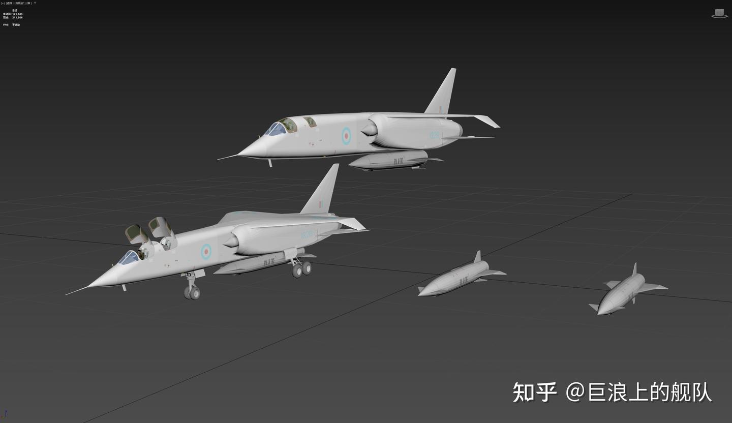 英国BAC TSR-2 轰炸机+蓝钢 Blue Steel 导弹 - 知乎