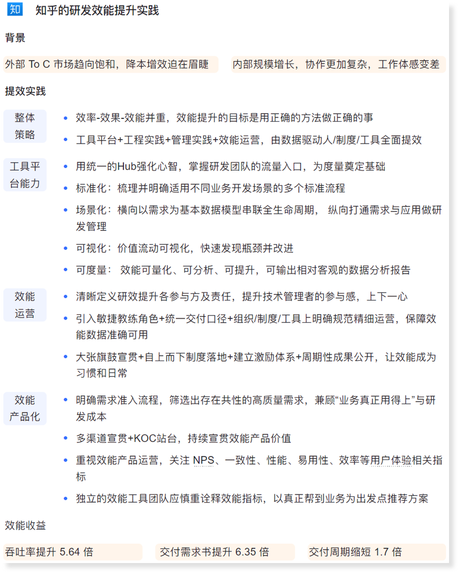 DevData Talks | 知乎艾辉：从工具建设到运营，千人团队研发提效最佳实践 - 知乎