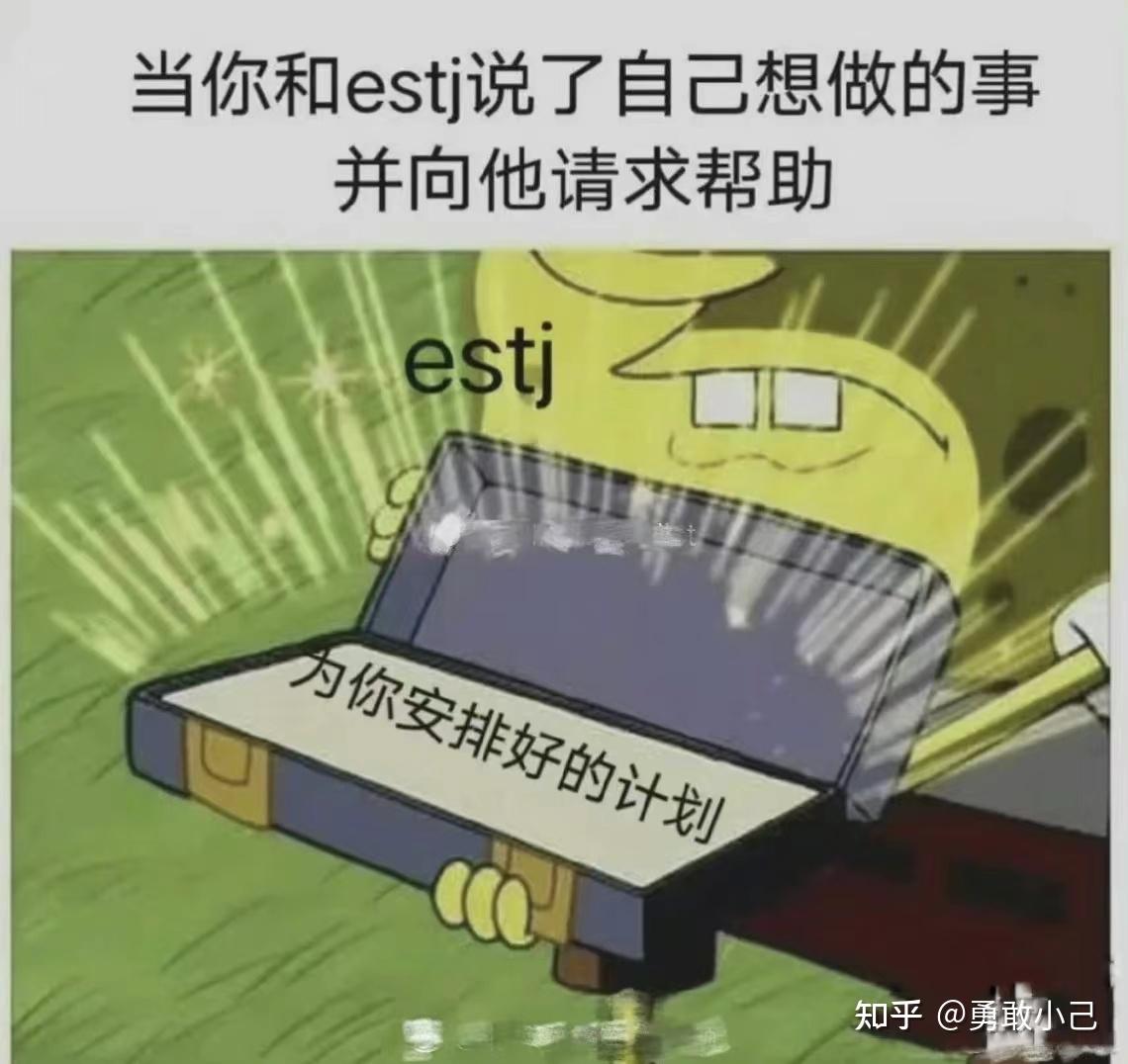 Estj型人格女生 知乎