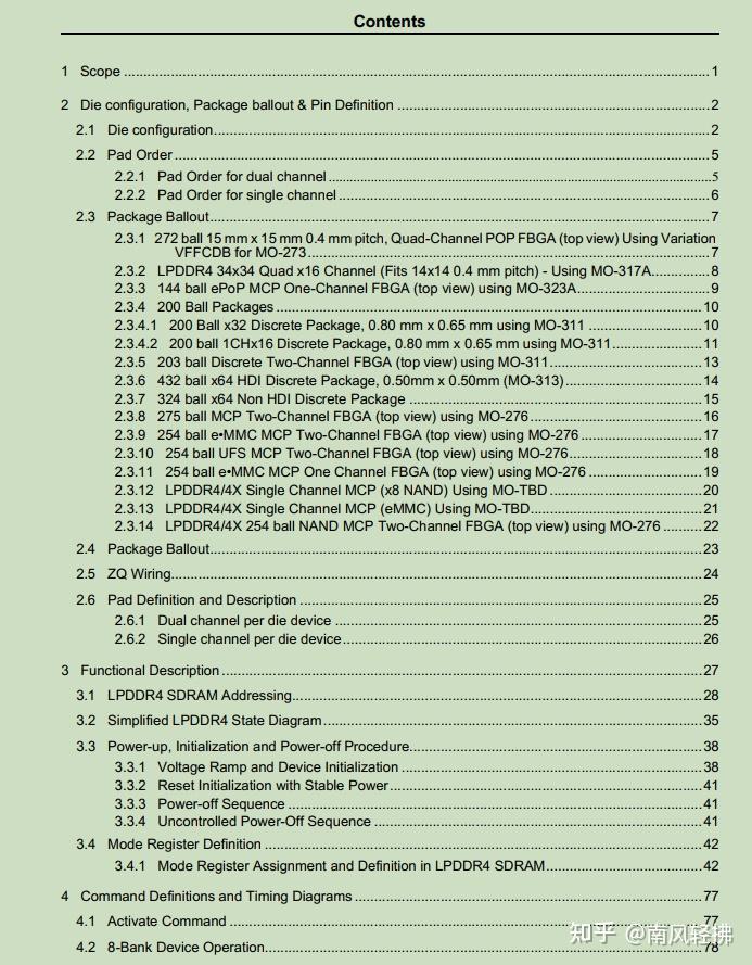 lpddr4 协议学习 - 知乎