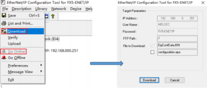 实点科技EI4系列模块与三菱FX5U PLC通讯操作手册 - 知乎