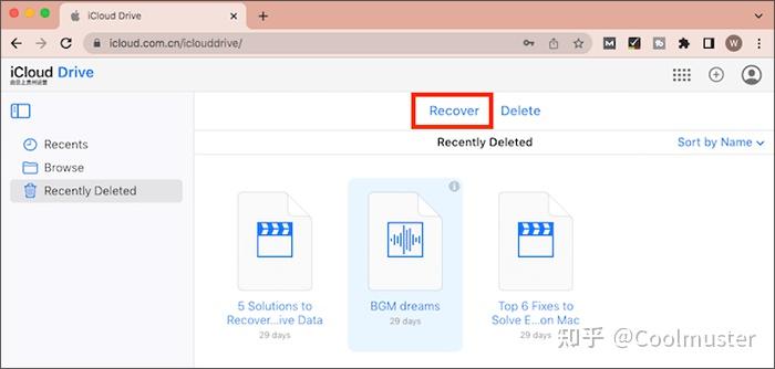 如何从 iCloud 恢复永久删除的文件？ - 知乎