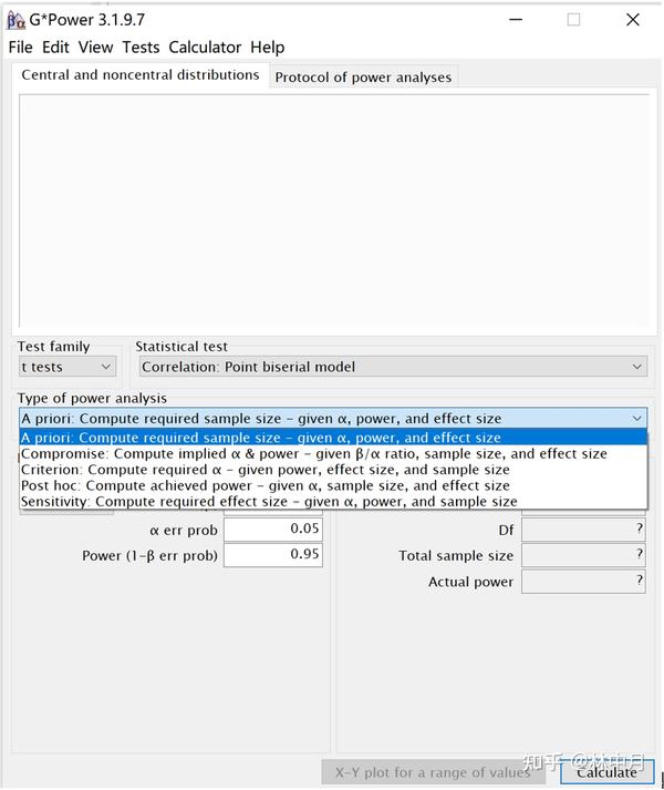 样本量估算及G*Power实现详细步骤（图文详解） - 知乎