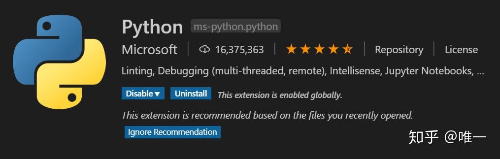 Visual Studio Code Python开发调试环境设置 - 知乎
