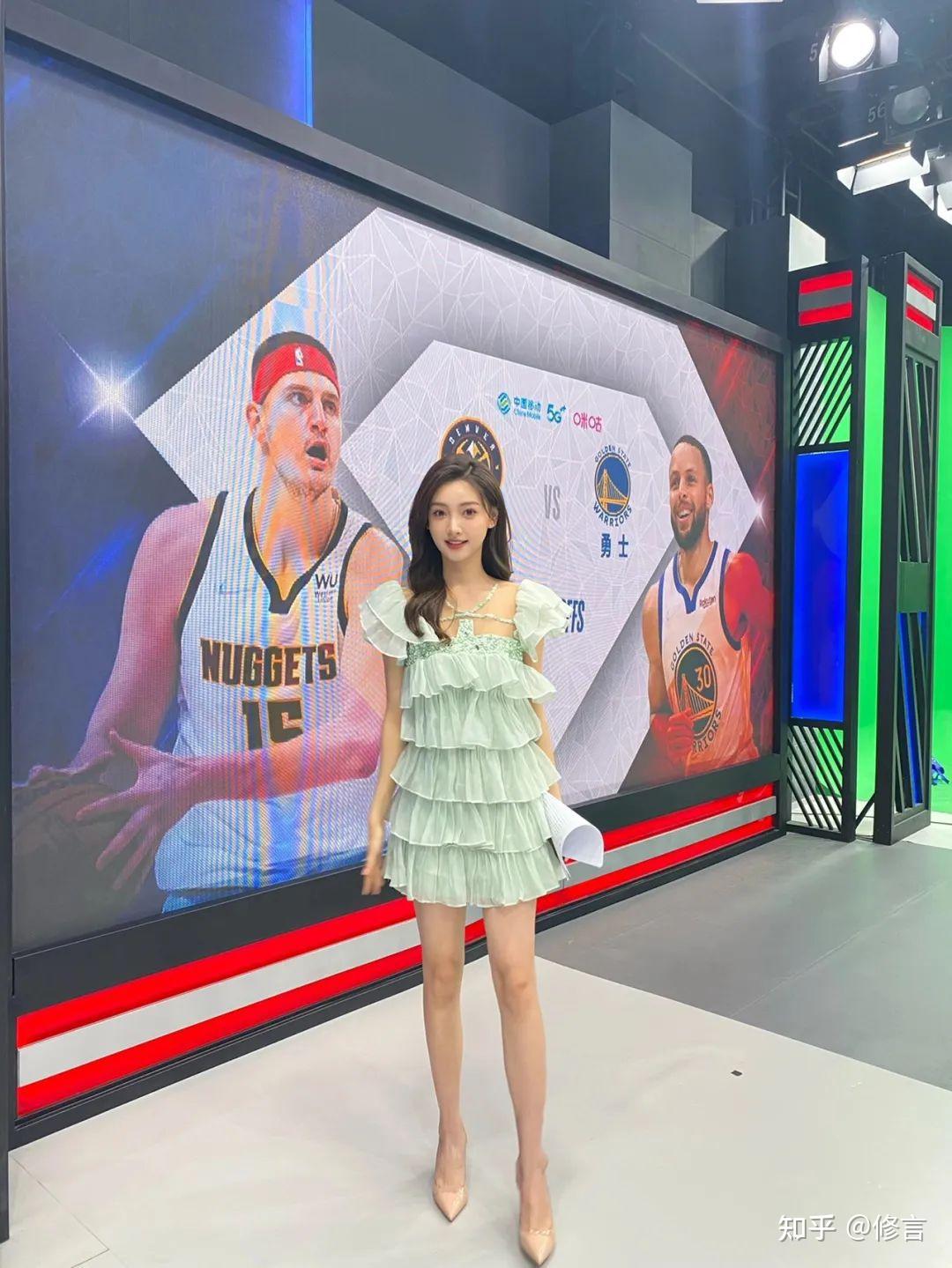 NBA最美女主播！这颜值绝杀了！ - 知乎