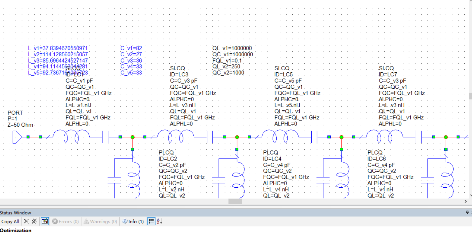 基于AWR软件的带通滤波器设计 - 知乎